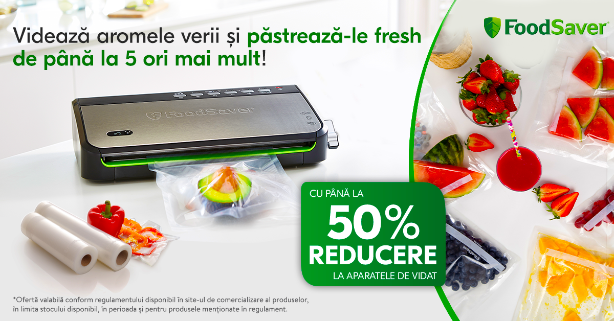 Promotie FoodSaver