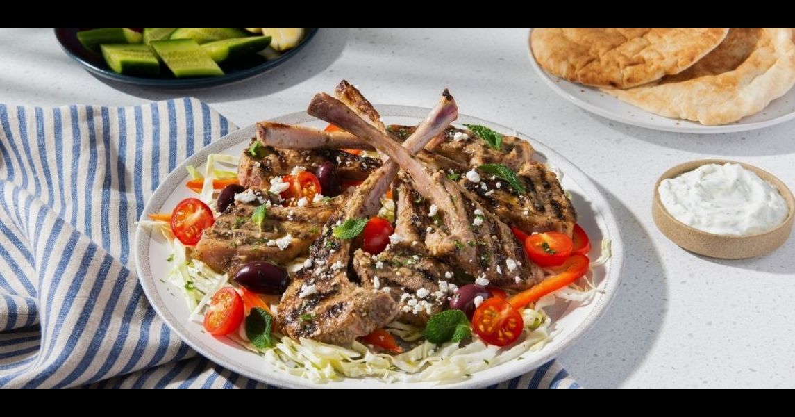 Rețetă de marinadă grecească cu cotlete de miel